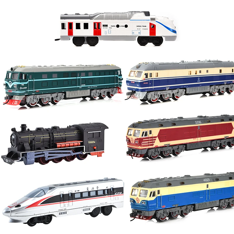 Simulation-Electric-Train-Model-with-Track-Railway-Toys-Battery ...