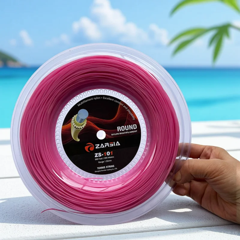 High Quality Nylon Tennis Racket String 16G/1.35mm Tennis Cord 200m ...