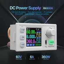 RD RK6006 RK6006-BT 60V 6A 4 digit Communication Adjustable DC to DC ...