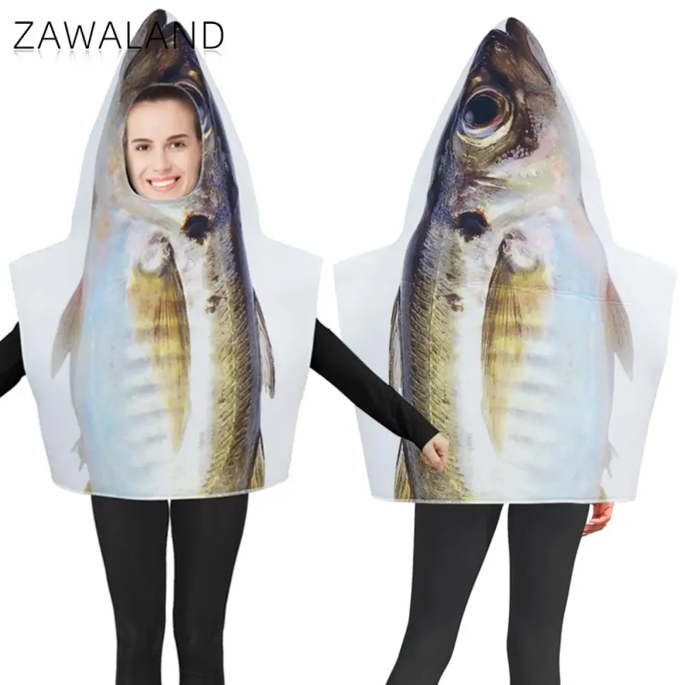 Zawaland Decapterus Maruadsi Costume Halloween Party Suits Women Funny ...