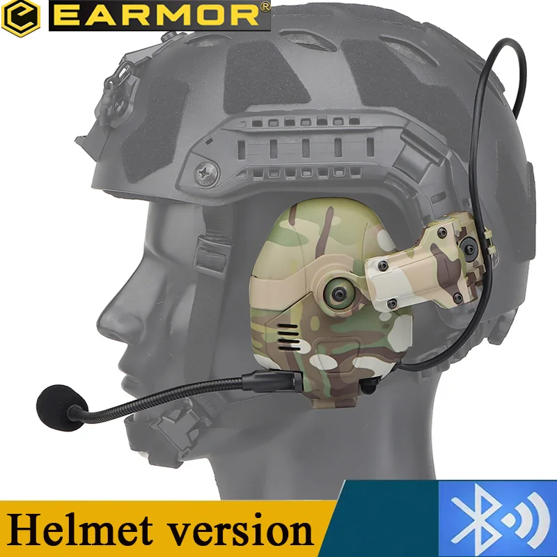 Military-electronic-shooting-earmuffs-tactical-bluetooth-headset-ops ...