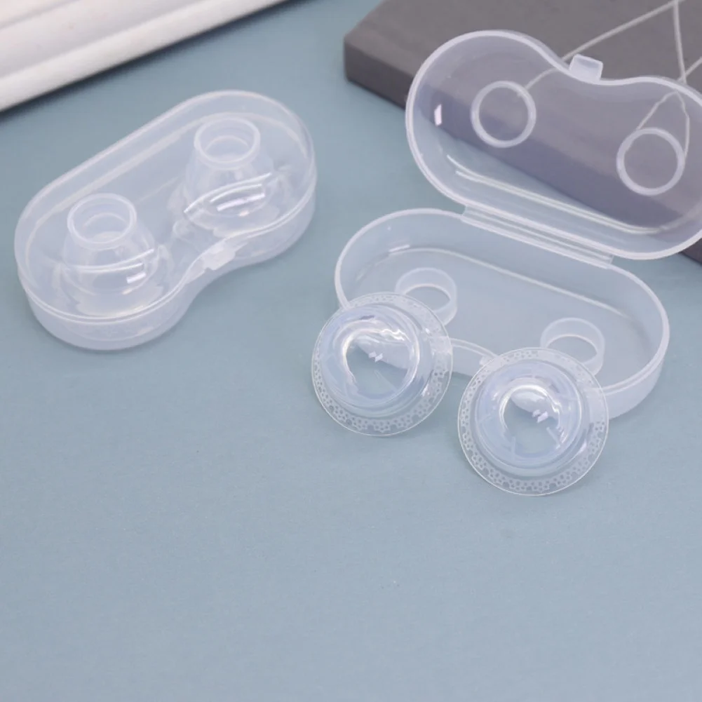 New-2PCS-Silicone-Nipple-Correction-Breast-Correcting-Shell-Nursing-Cup ...
