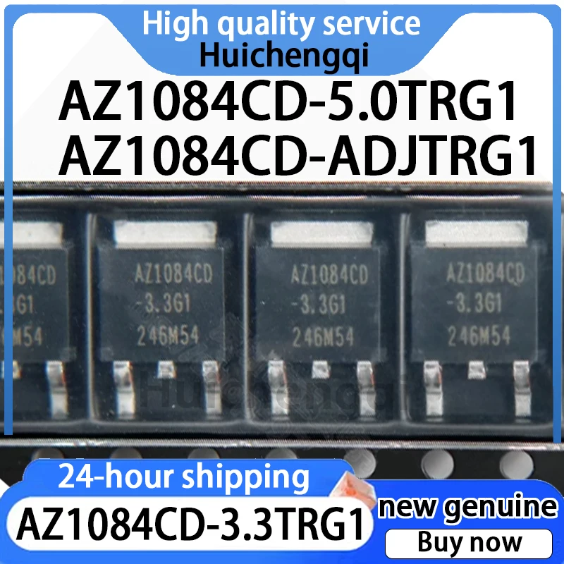 10PCS Original Genuine AZ1084CD-3.3TRG1 AZ1084CD-5.0TRG1 AZ1084CD ...