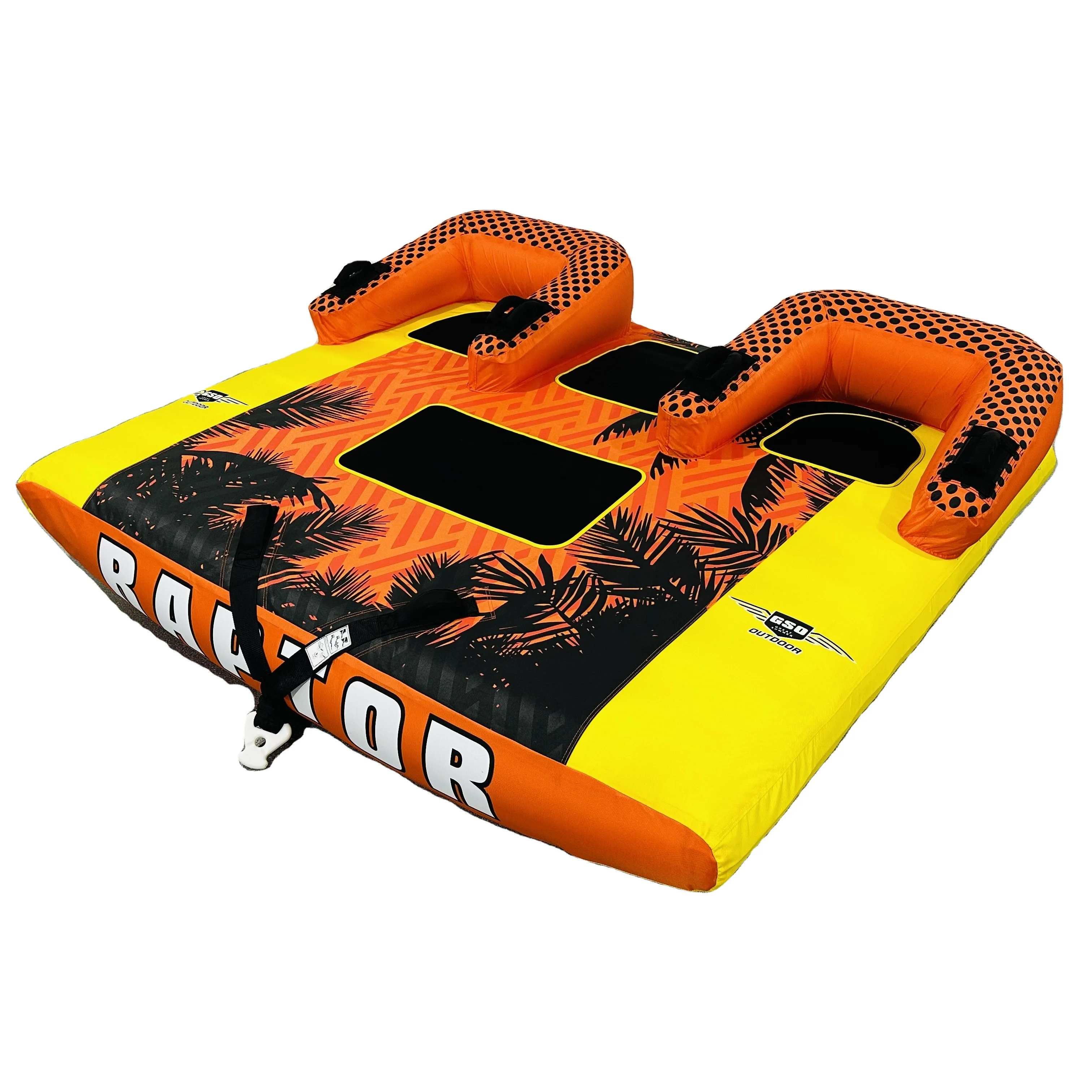 Factory-high-quality-Crazy-Inflatable-Water-Fun-Towable-Ski-Tube ...