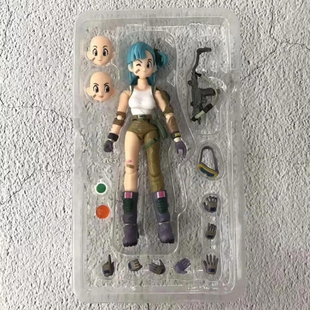 Dragon Ball Anime Action Figure Bulma Mfg Series Shf Soldier ...
