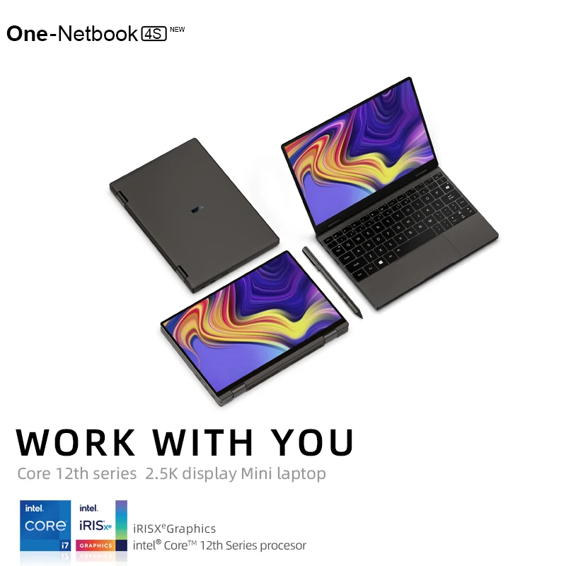 One-Netbook-4S-10-1-Inch-Laptop-Pocket-Computer-Intel-12th-Core-i7 ...