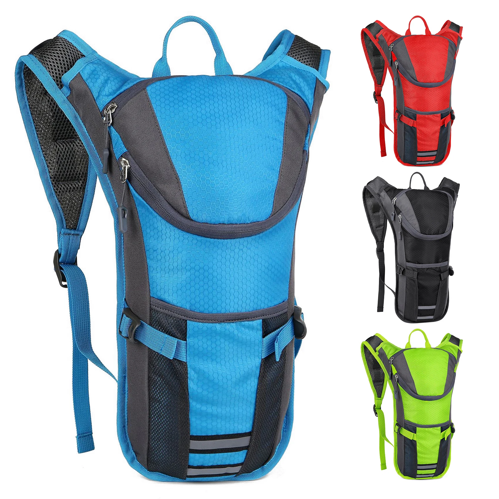 Hydration-Backpack-Nylon-Hiking-Backpack-Outdoor-Water-Bladder-Backpack ...