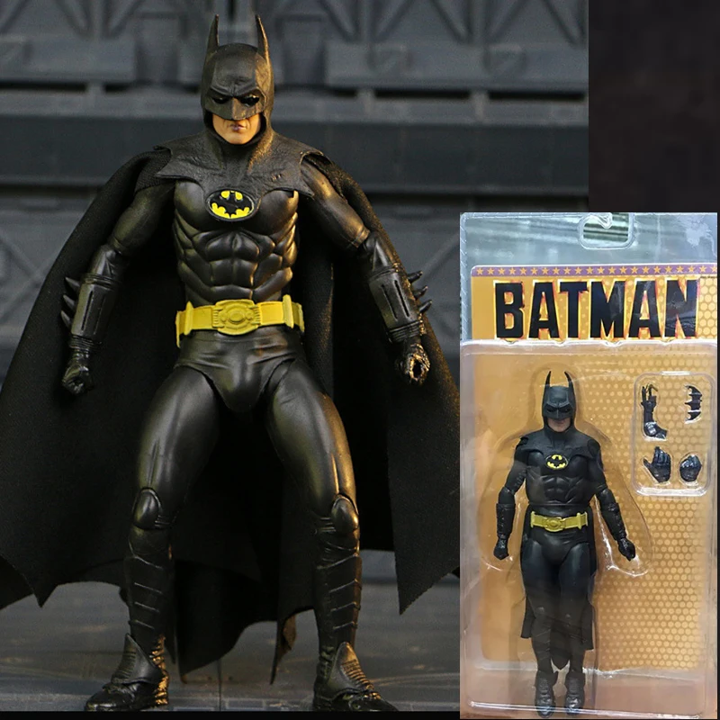 Neca-Bruce-Wayne-1989-Batman-Action-Figure-Movie-TV-Mask-Superhero ...