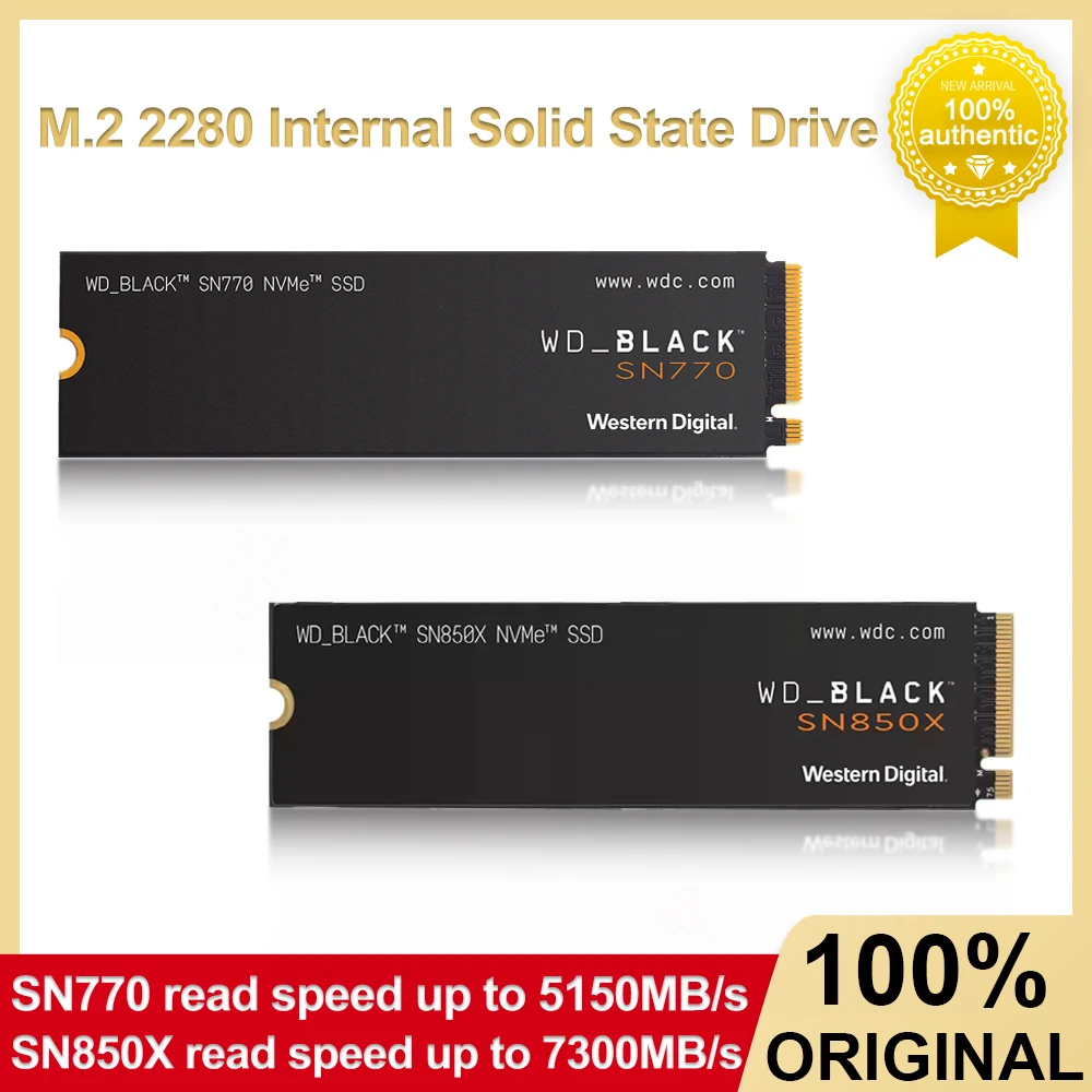 WD-BLACK-M-2-2280-SSD-SN770-SN850X-NVMe-Internal-Solid-State-Drive-500G ...