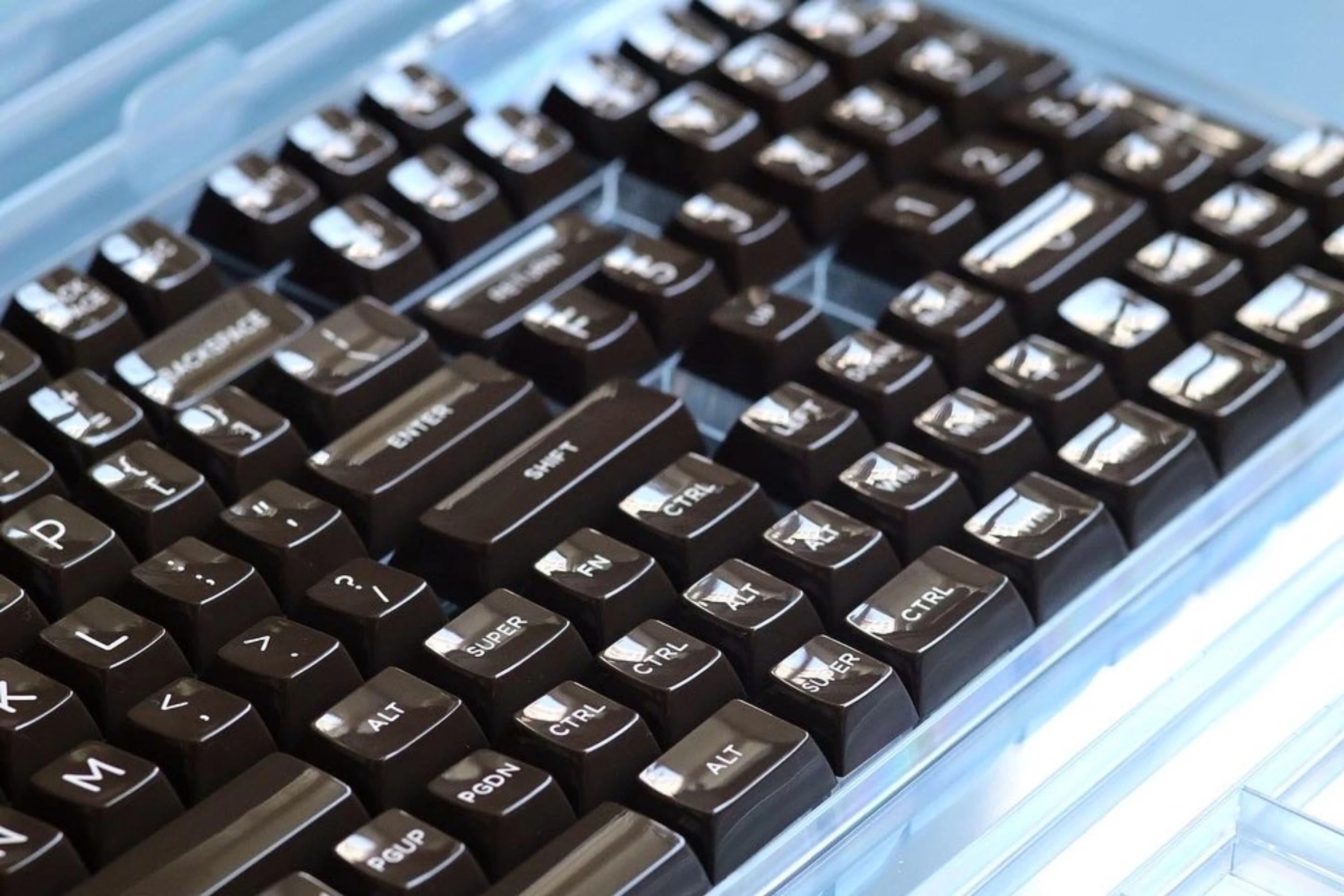 ECHOME-JTK-HSA-Keycaps-Set-Custom-Bicolor-Artisan-Keyboard-Cap-Glossy ...