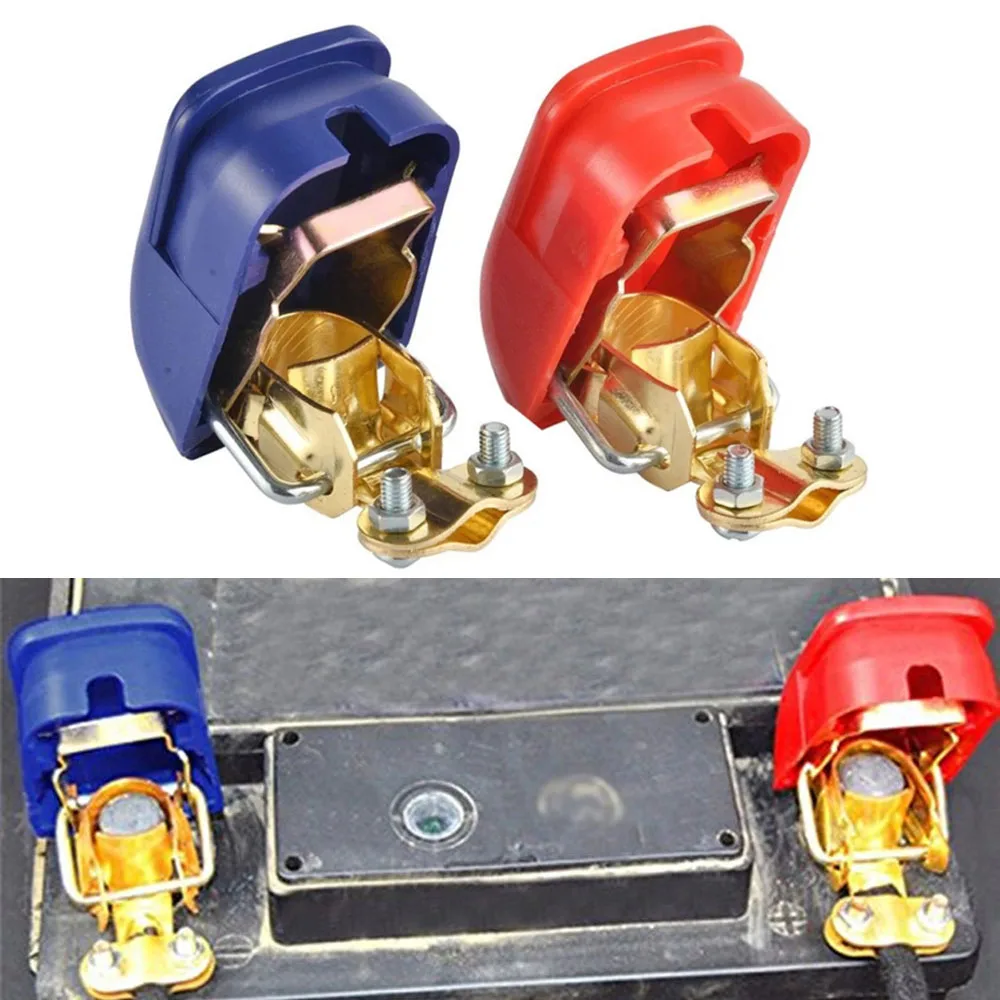 Universal-2Pcs-Pair-12V-Quick-Release-Battery-Terminals-Clamps-for-Car ...