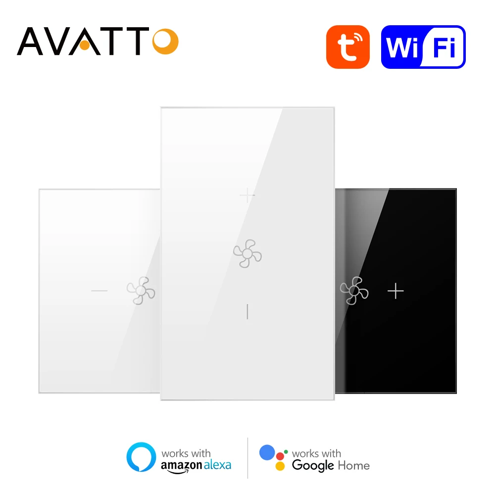 AVATTO-EU-US-Tuya-Smart-Wifi-Ceiling-Fan-Switch-Smart-Life-App-Remote ...