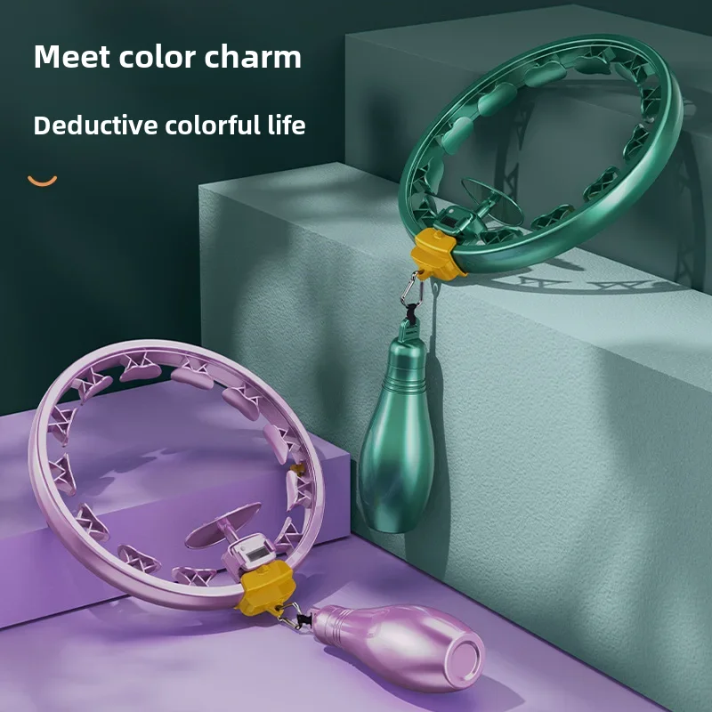 Smart-Detachable-Fitness-Tracker-Hula-Hoops-Adult-Counting-Weighted ...