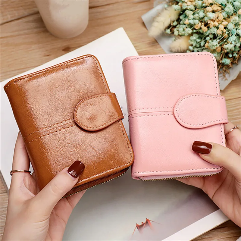 2023-New-Women-s-Short-Wallets-Soft-PU-Leather-Small-Female-Coin-Money ...