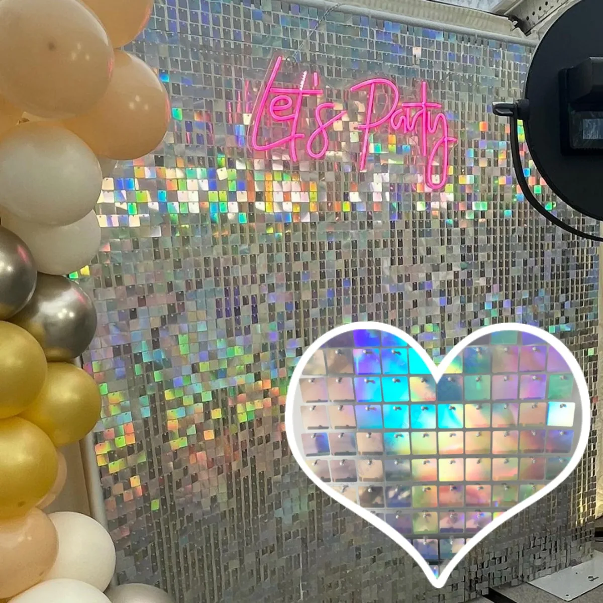 Sequin Wall Panel
