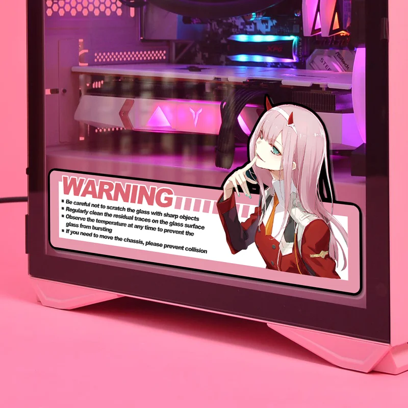 Anime Computer Case Sticker | Pc Stickers Anime Aesthetic | Pc Stickers ...