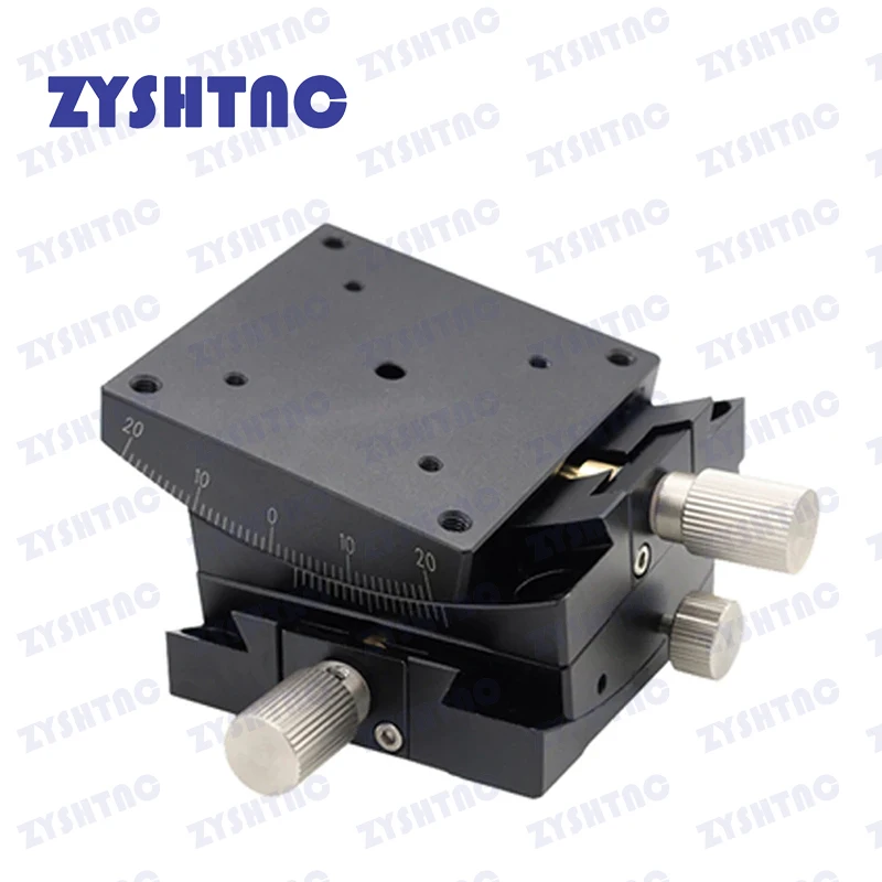 X Axis XY Axis 40mm 60mm Manual Radian Angle Table Goniometer Swing ...