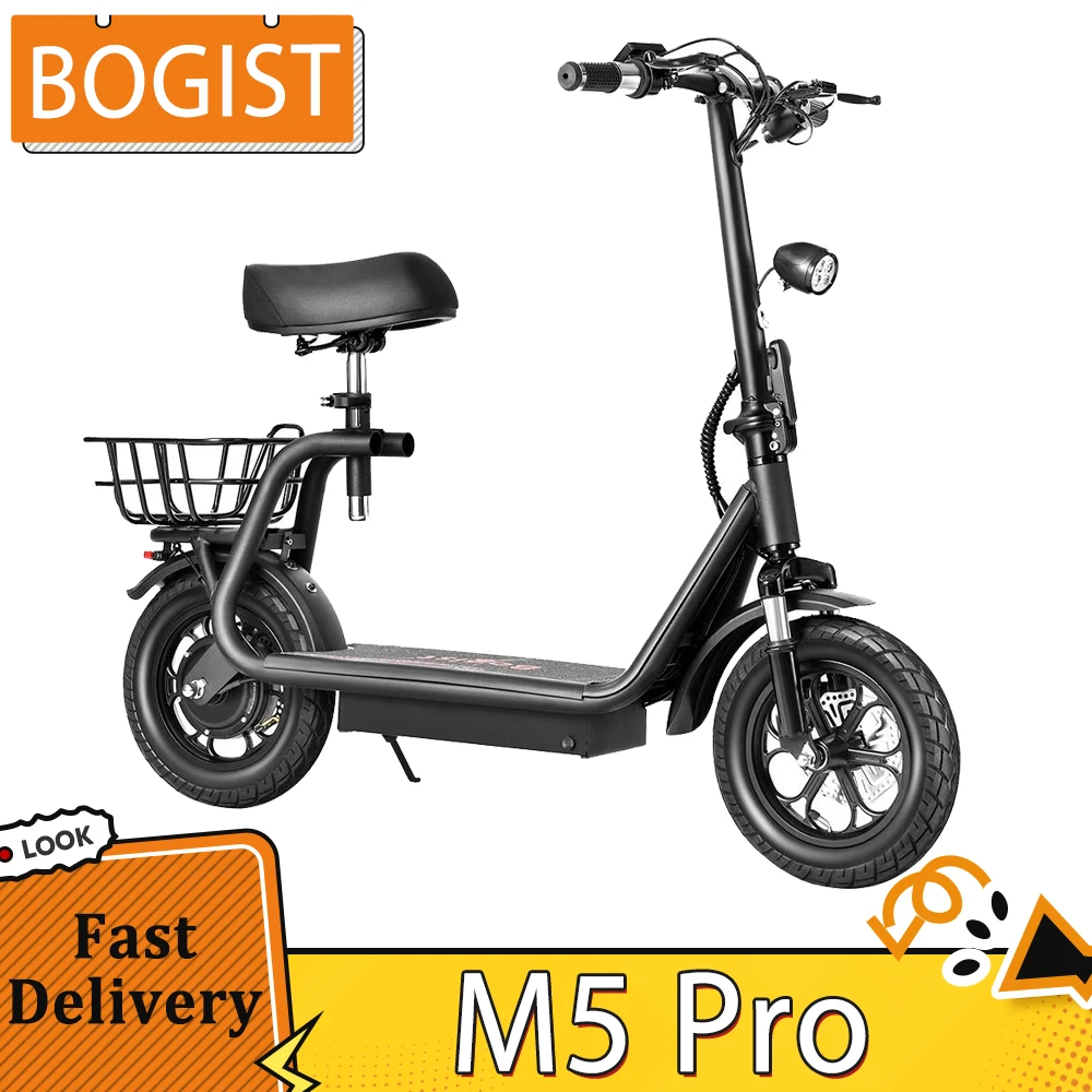 Bogist M5 Pro Electric Scooter | Electric Scooter 12 Inch | Electric ...