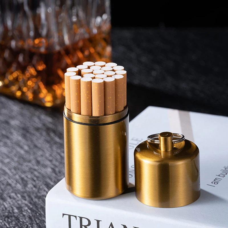 Mini-Keychain-Zinc-Alloy-Cigarette-Box-Portable-Smoke-Grass-Tea-Pill ...
