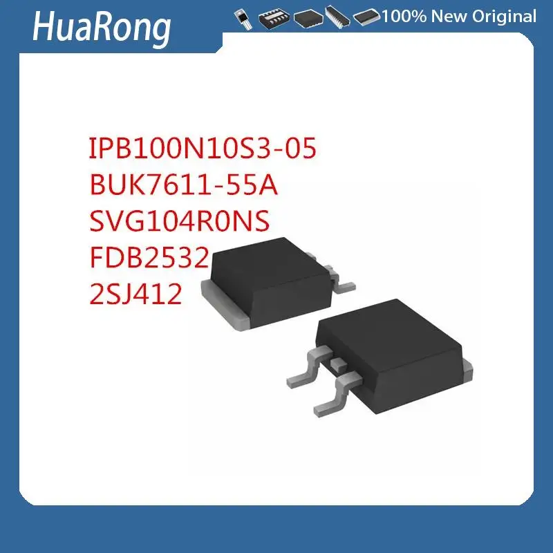 20PCS-LOT-IPB100N10S3-05-3PN1005-BUK7611-55A-BUK7611-104R0NS-104RONS ...