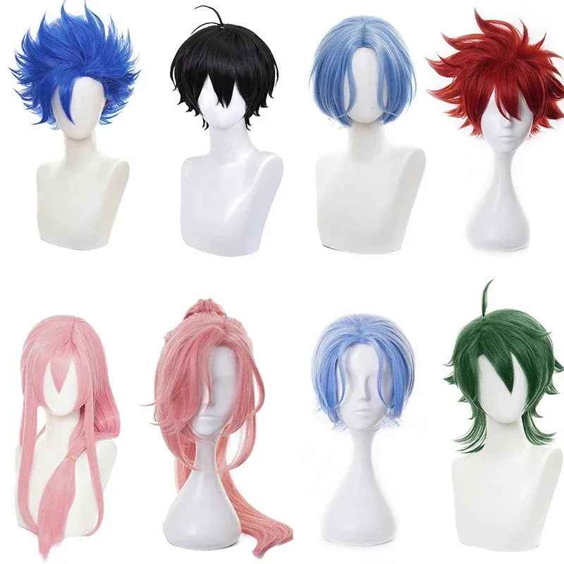 Anime SK∞ Cosplay Wig SK8 The Infinity SK Eight Langa Reki Kyan Cherry ...