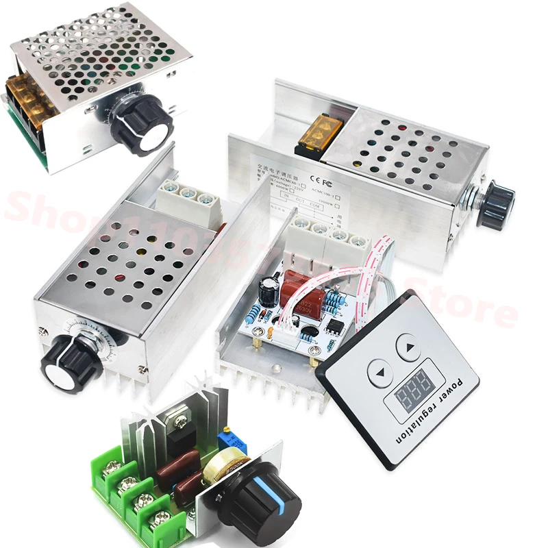 AC-220V-2000W-4000W-5000W-10000W-SCR-Voltage-Regulator-Dimming-LED ...