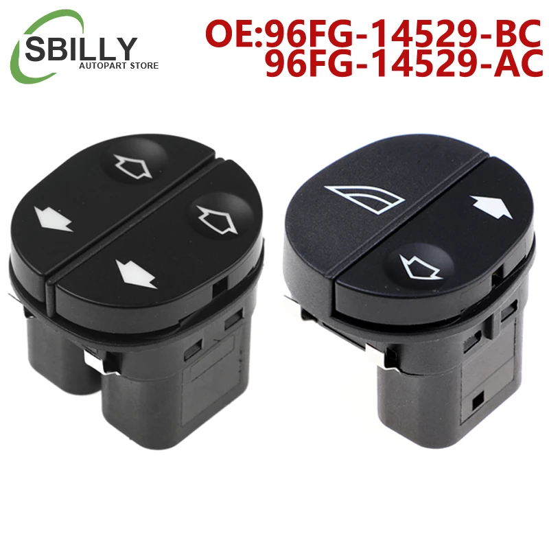 96FG-14529-BC 96FG-14529-AC Electric Power Window Switch Driver Side ...