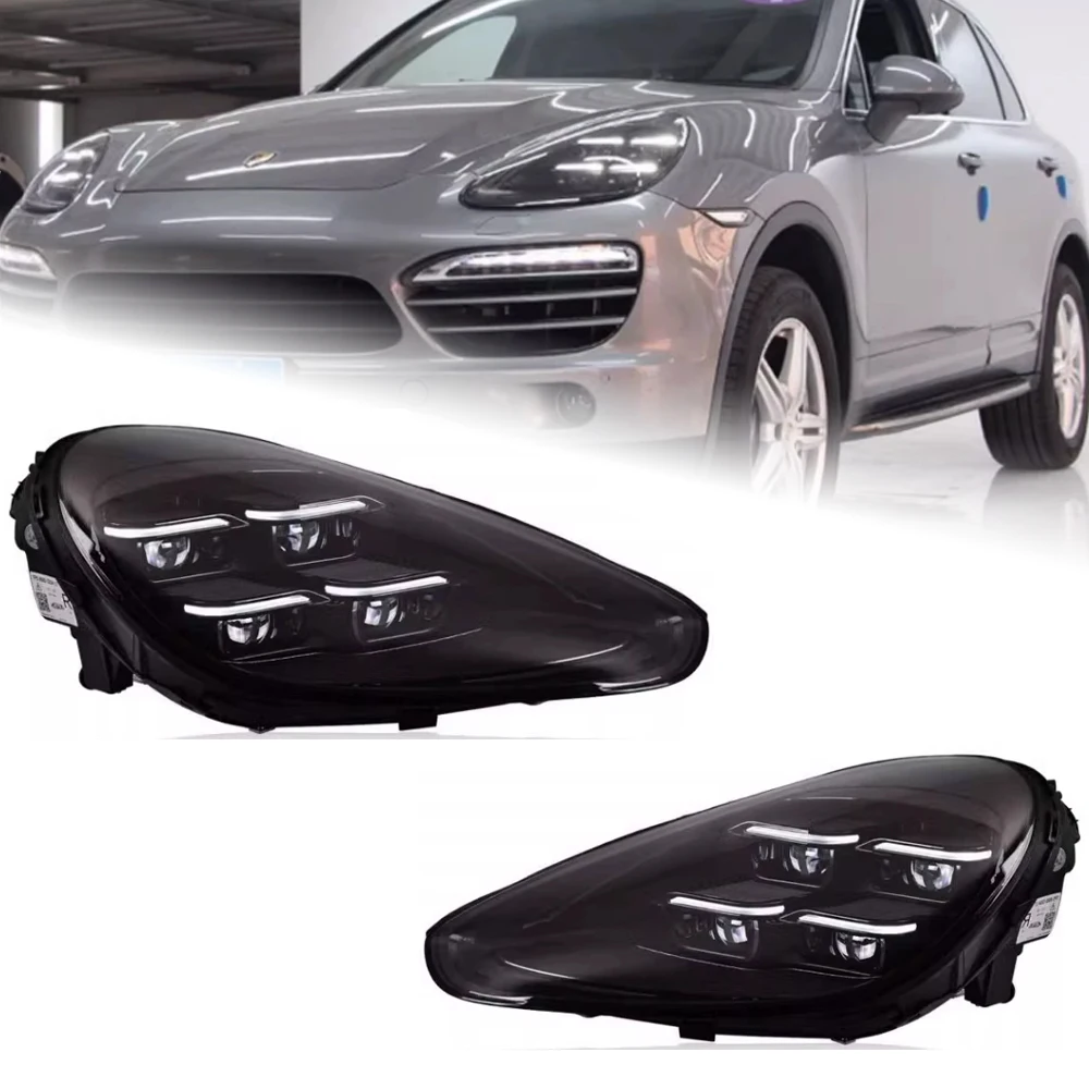 AKD-Car-Lights-for-Porsche-Cayenne-LED-Headlight-Projector-Lens-2011 ...