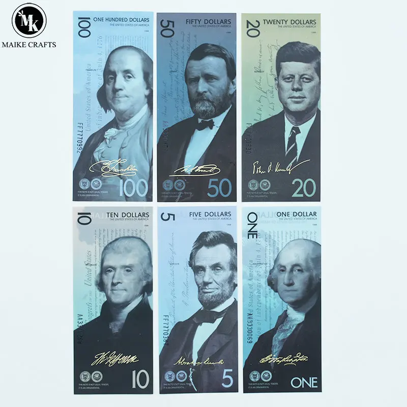 Commemorative Coins | Gold Banknotes - 10 Pcs/set New Craft Us Dollar ...