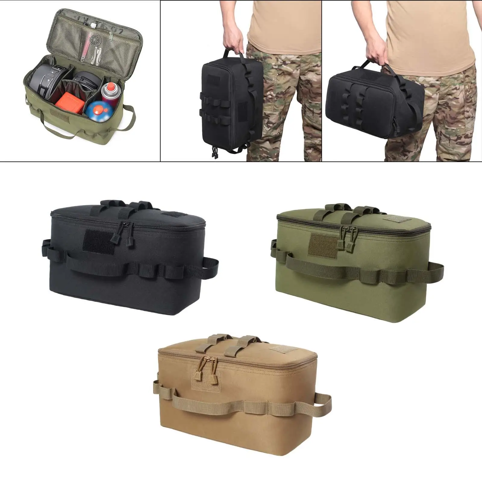 Outdoor Camping Gas Tank Storage Bag | Utensils Kit Organizer | Camping ...