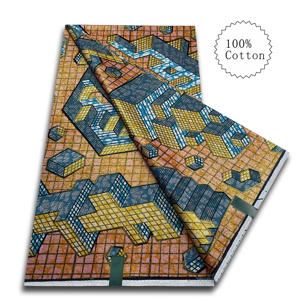 Grand-Super-Fabric-African-Wax-Fabric-100-Cotton-High-Quality-Wax-Print ...