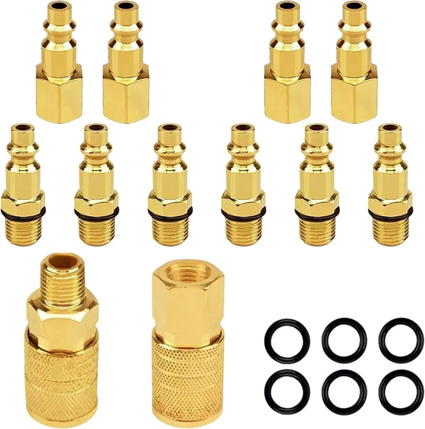 Acoplador-de-ar-e-plug-kit-1-4-NPT-Compressor-de-ar-mangueira-kit-de ...