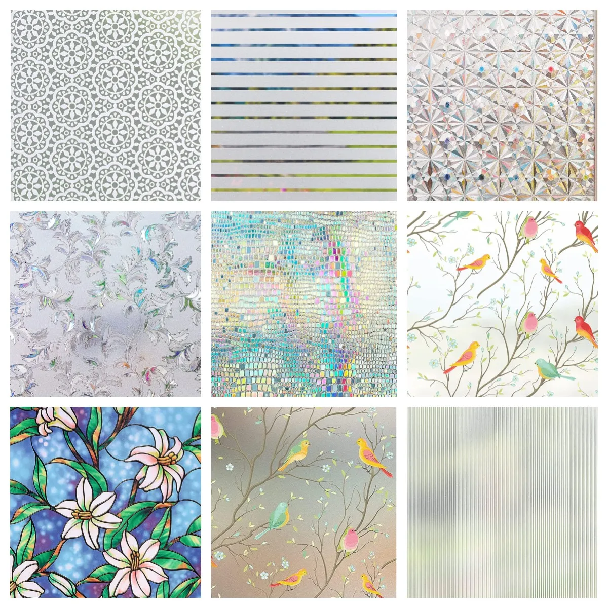 Vinyl for Glass Windows Frost Protection Window Privacy Film Window ...