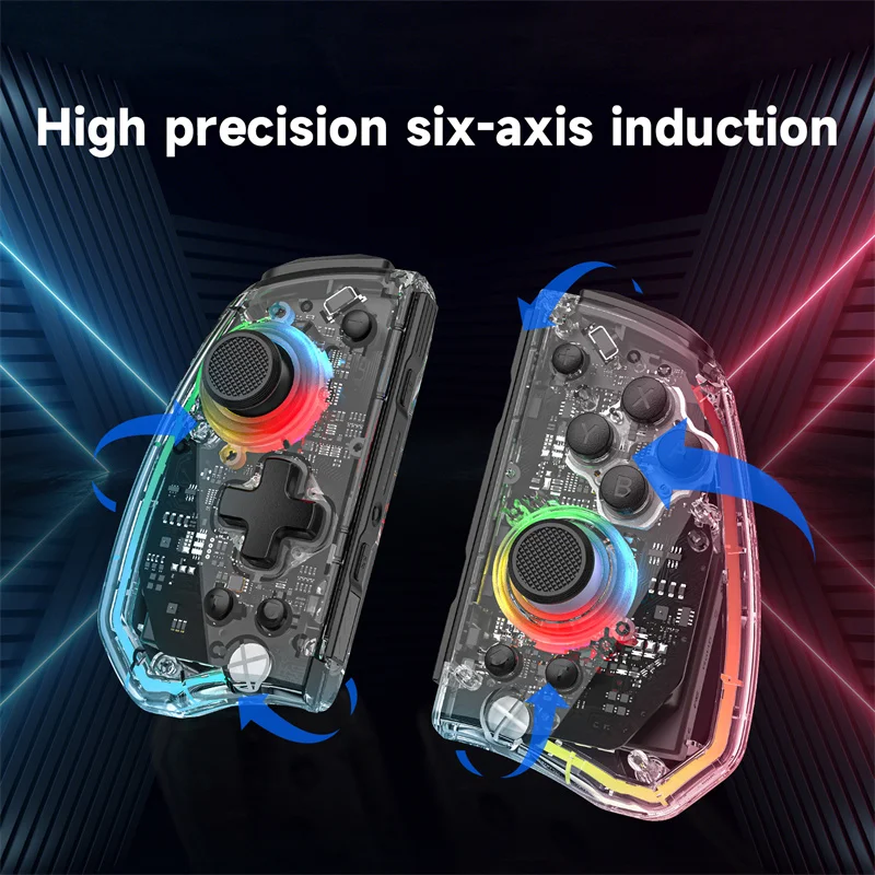 LinYuvo-Wireless-6-Axis-Joy-Controller-Joypad-transparente-Gamepad ...