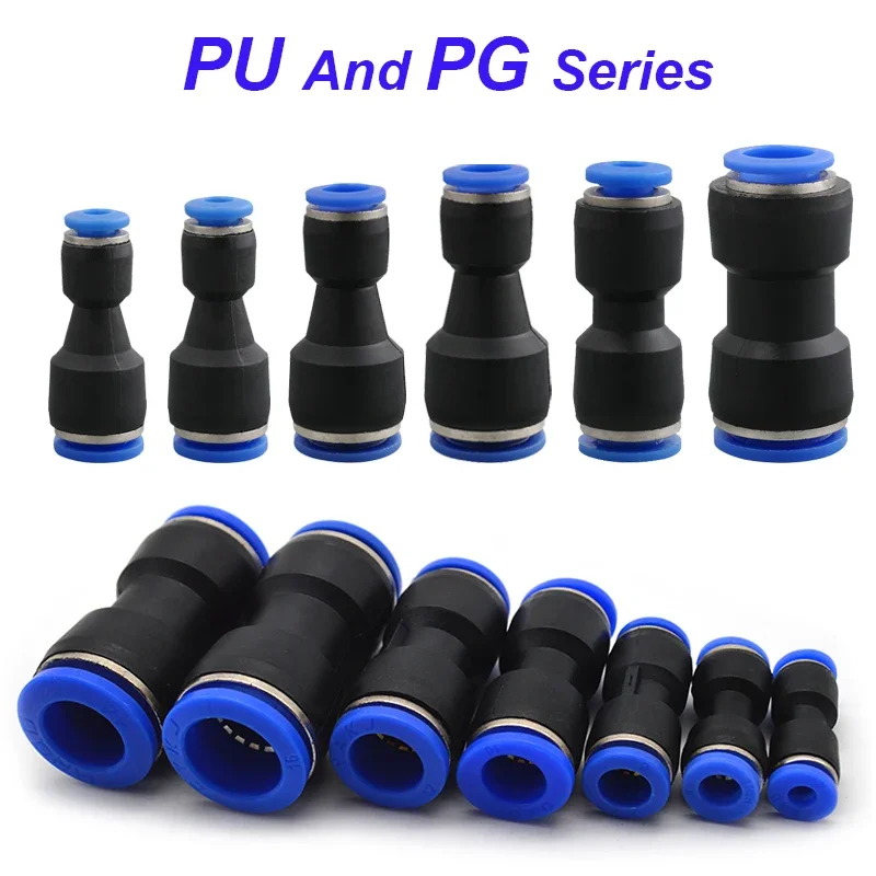 Pu-Pneumatic-Fittings-Plastic-Connector-PG-4mm-6mm-8mm-10-12-14mm ...