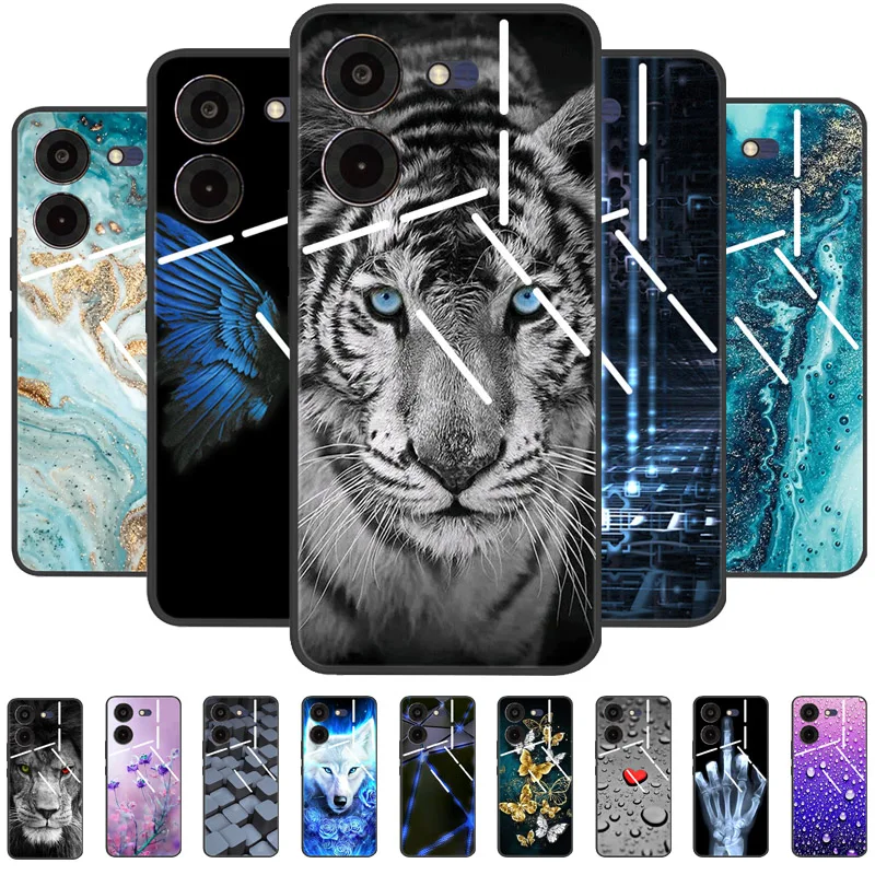 For-Tecno-Pova-5-Pro-Case-Shockproof-Soft-Silicone-TPU-Back-Cover-for ...