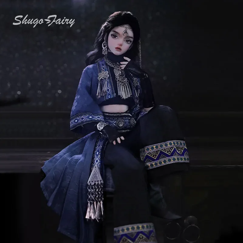 Suxi Ball Jointed Doll 1/4 Unique Minority Miao Paladin Embroidery ...