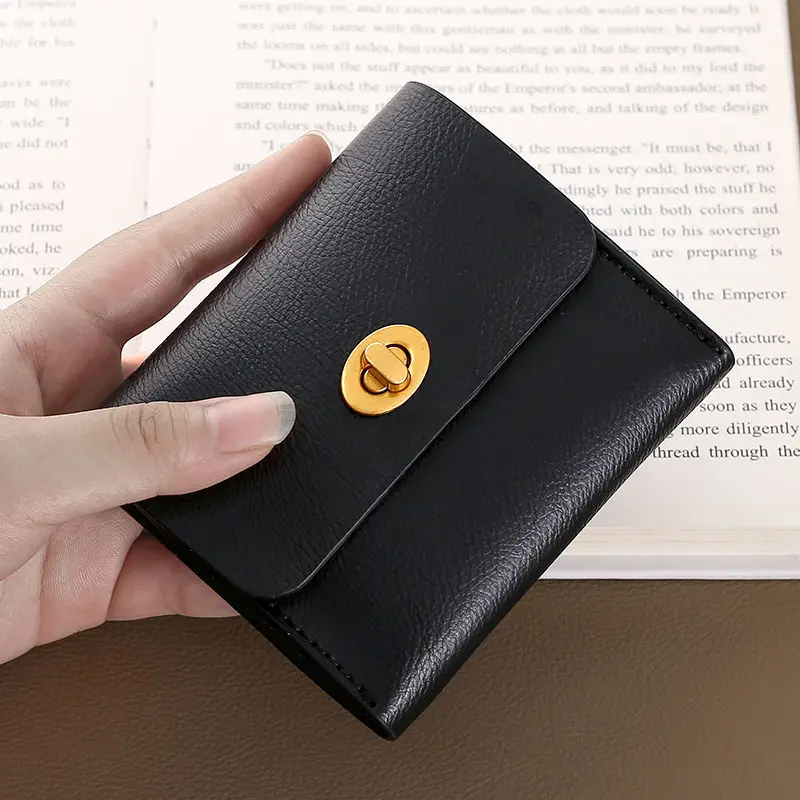 Mini-monedero-con-hebilla-giratoria-para-mujer-monedero-antipolvo-bolsa ...