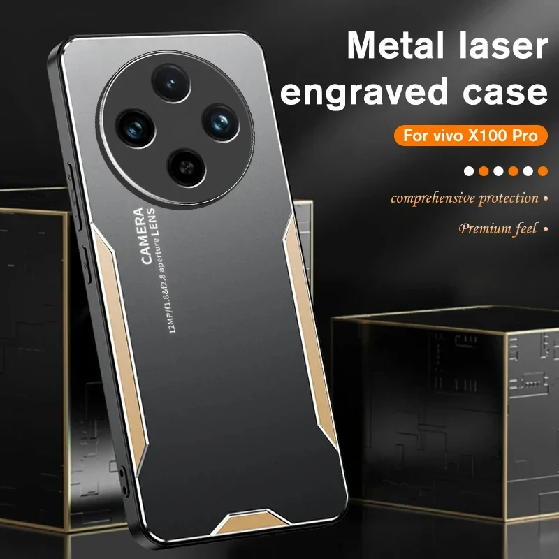 Luxury Aluminum Alloy Metal Matte Case For Redmi A4 A3Pro A3 14C 14R ...