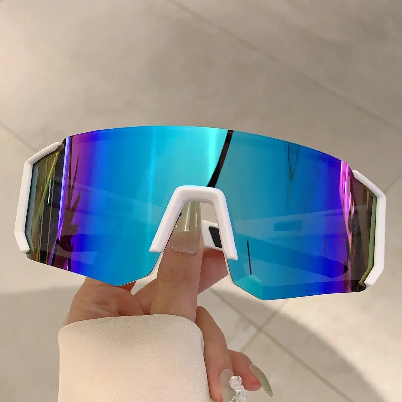 Outdoor Men Sport Goggle Sunglasses Women Luxury Brand Designer Vintage ...