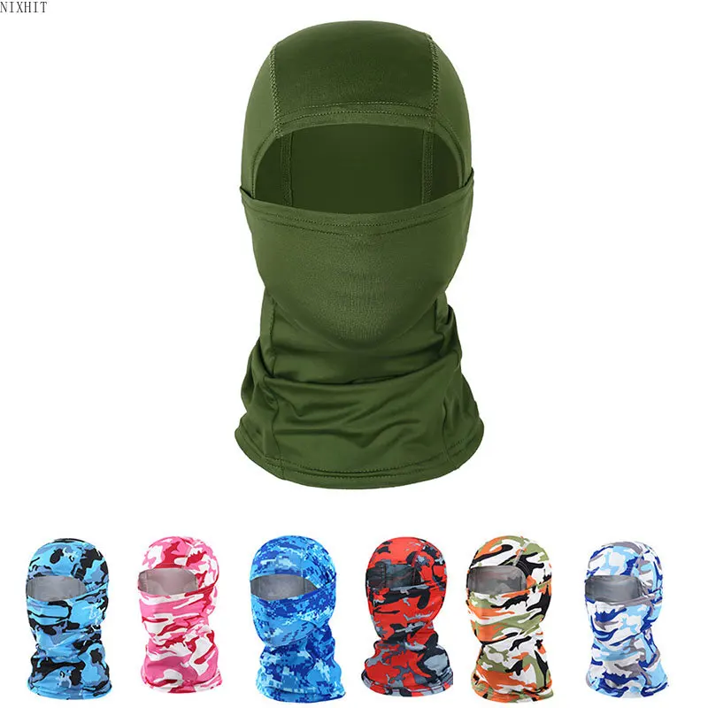 Outdoor Sports UV Protection Balaclava Hat Neck Face Mask Sun ...