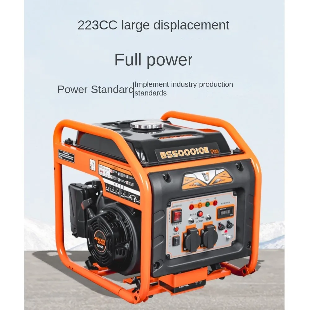 4-2kw-generator-gasoline-220V-household-small-variable-frequency ...
