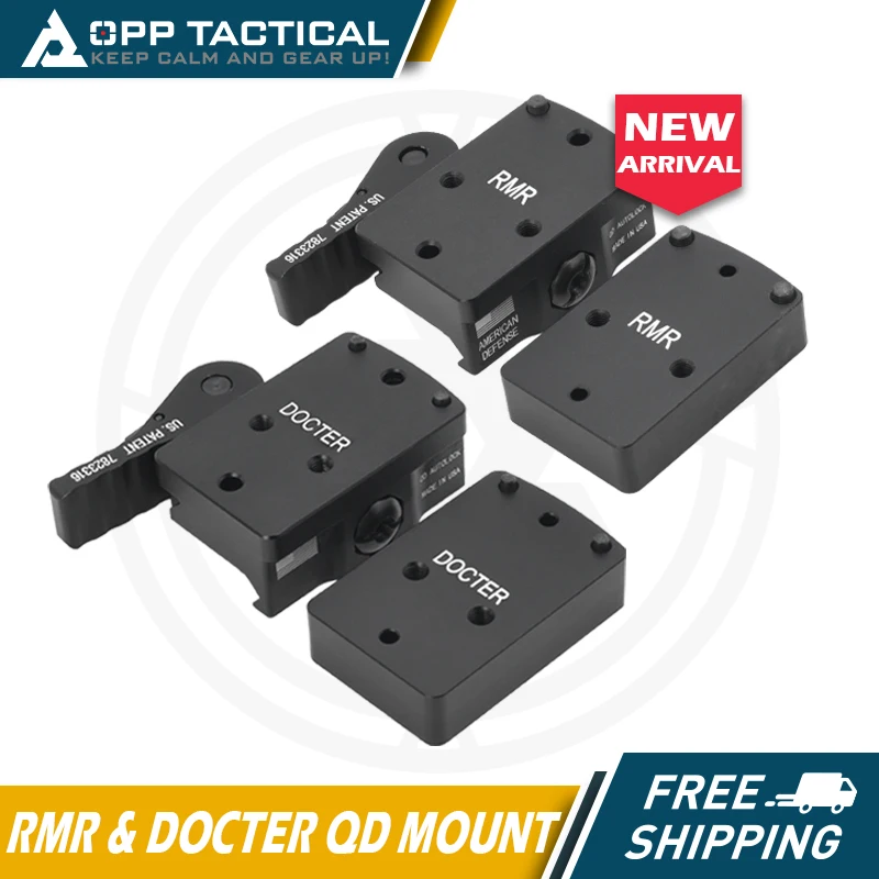 RMR-QD-Mount-for-RMR-Mini-Red-Dot-Sight-QD-Auto-Lock-Riser-Plate-Fit ...