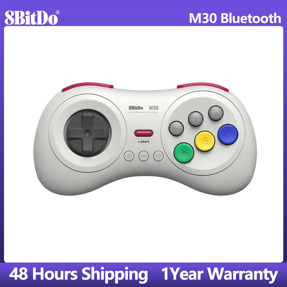 8Bitdo-M30-Bluetooth-Gamepad-Sega-Genesis-Mega-Drive-Style-Support-For ...