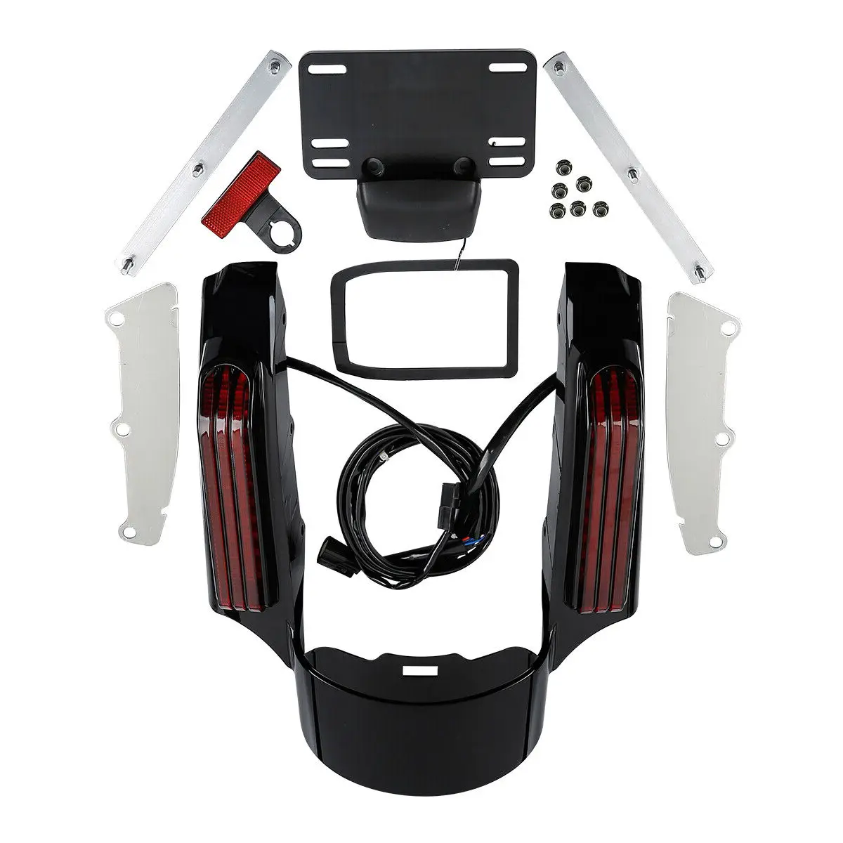 LED-Light-Rear-Fender-Fascia-Set-For-Harley-Touring-CVO-Street-Road ...