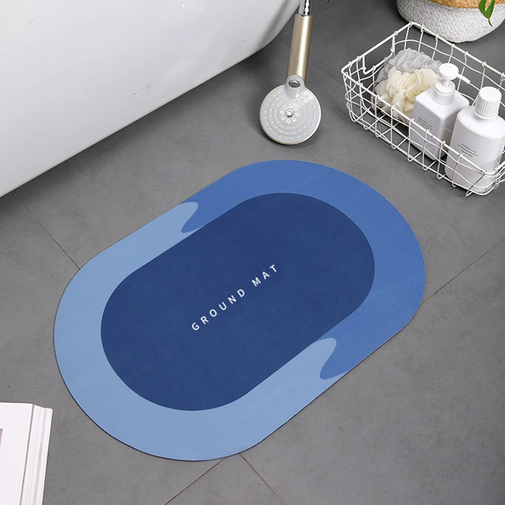 Household-Diatomaceous-Mud-Floor-Mat-Crystal-Velvet-Anti-slip-Water ...