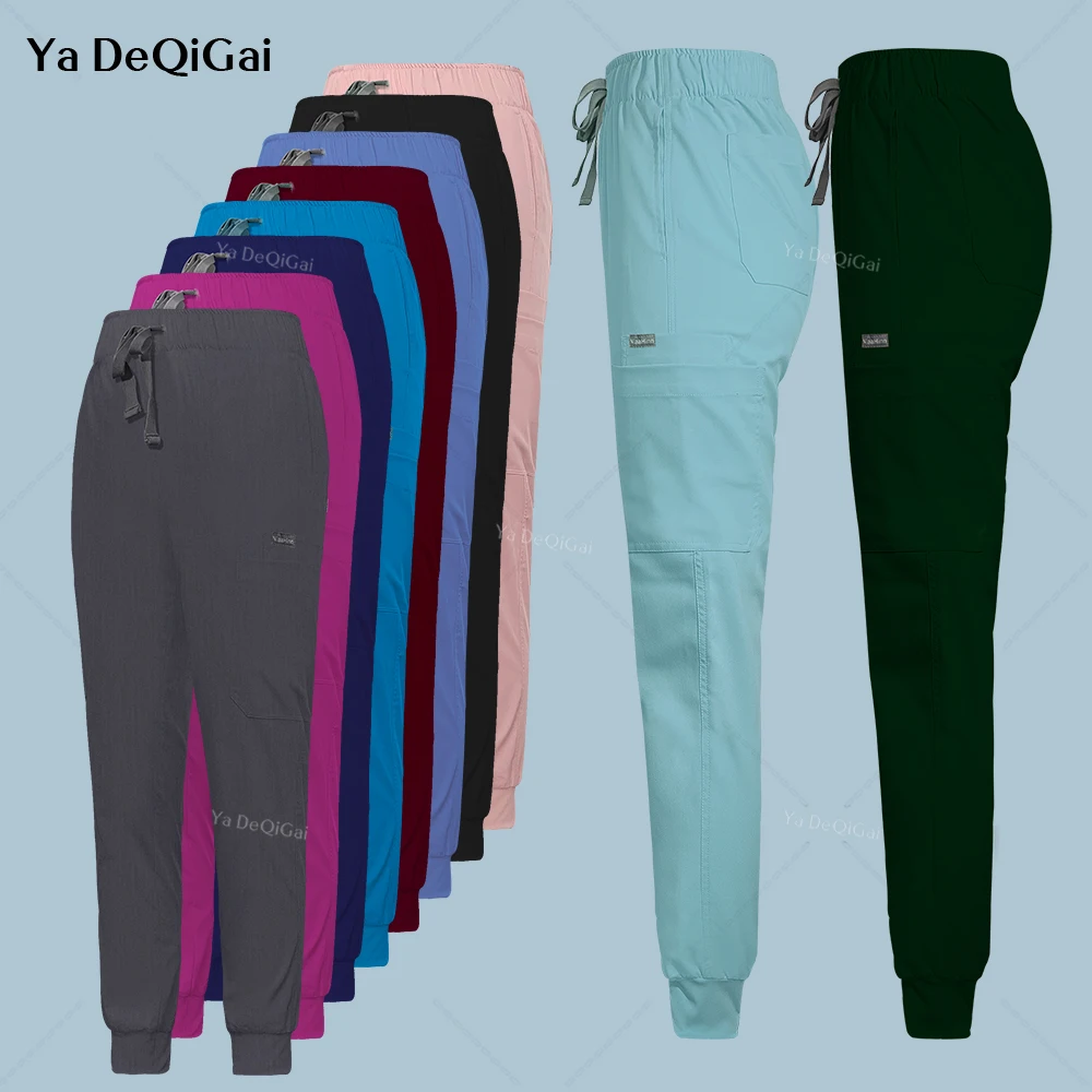 Hospital-Dental-Clinic-Work-Bottoms-High-Quality-Medical-Scrubs-Pants ...