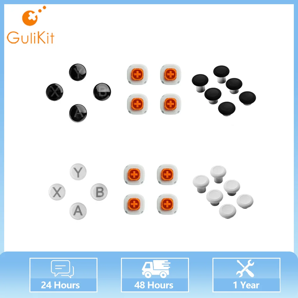 GuliKit-PC-Layout-NS32-Keycap-NS33-Button-NS34-KK-Ring-Thumbstick-Kit ...