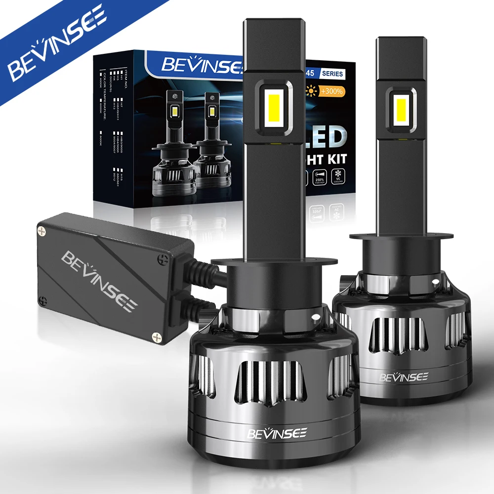 Bevinsee-Turbo-LED-Canbus-l-mpada-do-farol-alta-pot-ncia-120W-22000LM ...