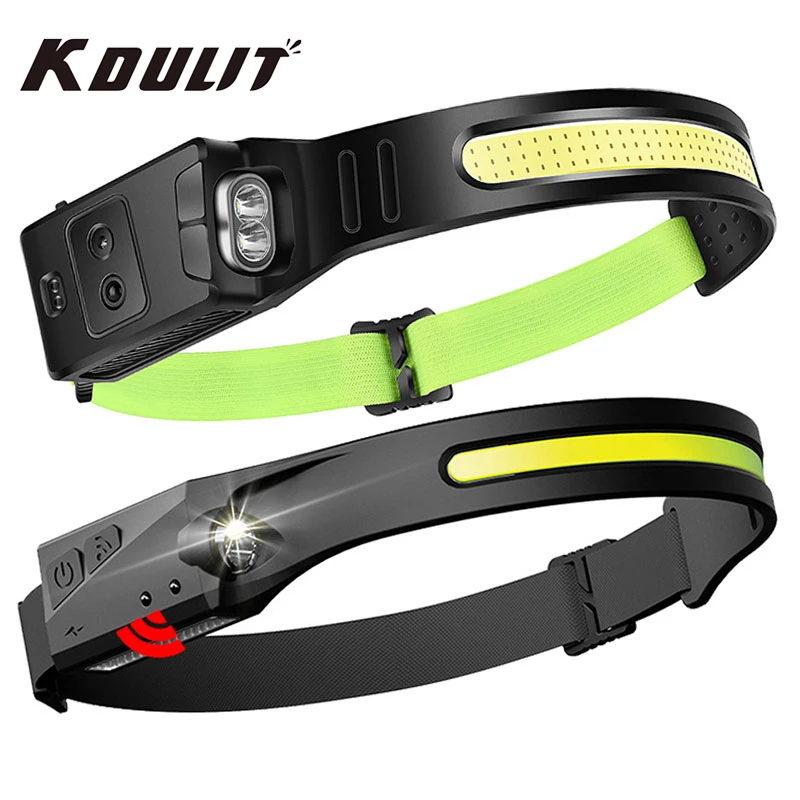 Cob Led Rechargeable Headlamp | Led Headlamp Usb Rechargeable - Sensor ...